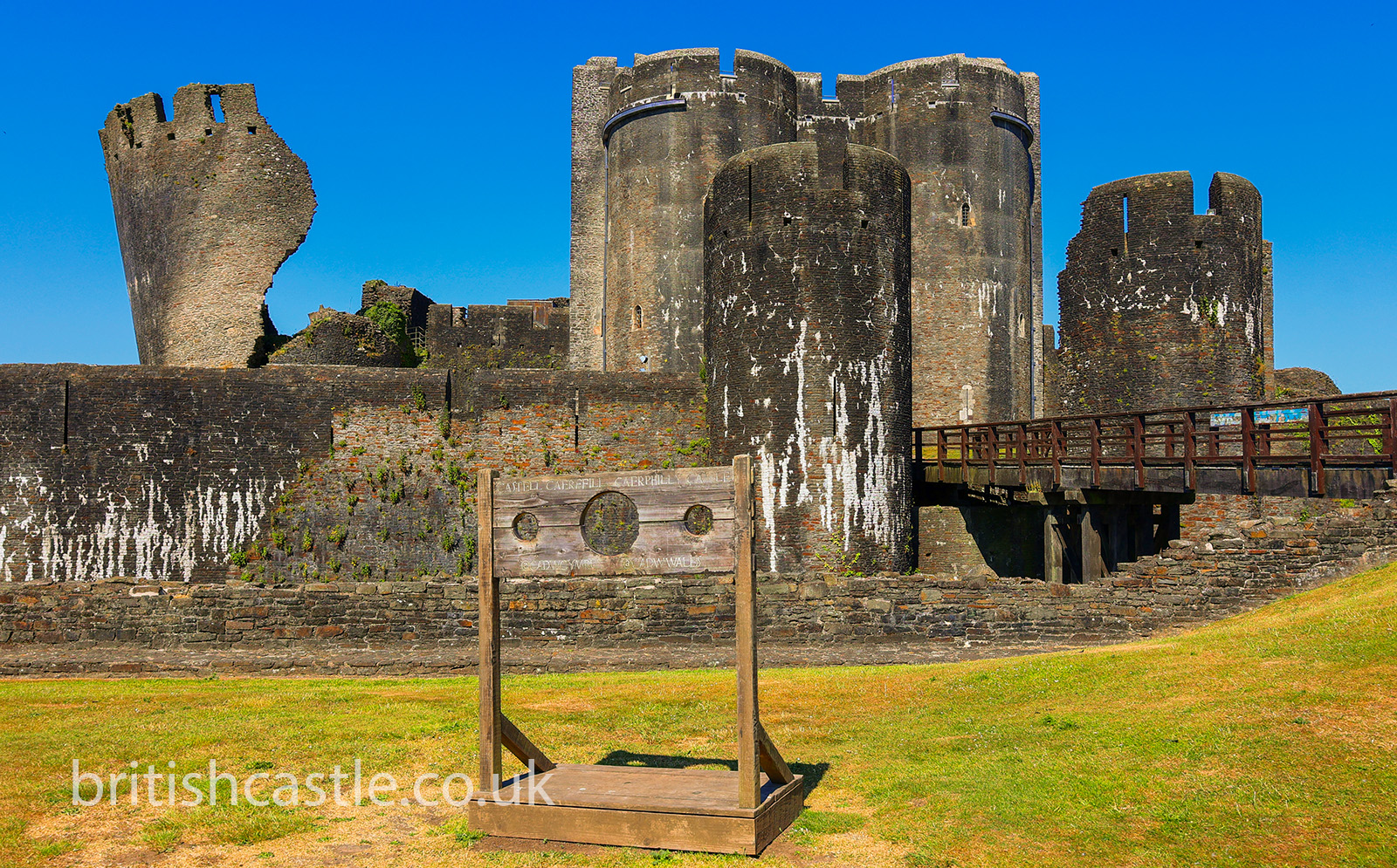 Caerphilly Castle - British Castles