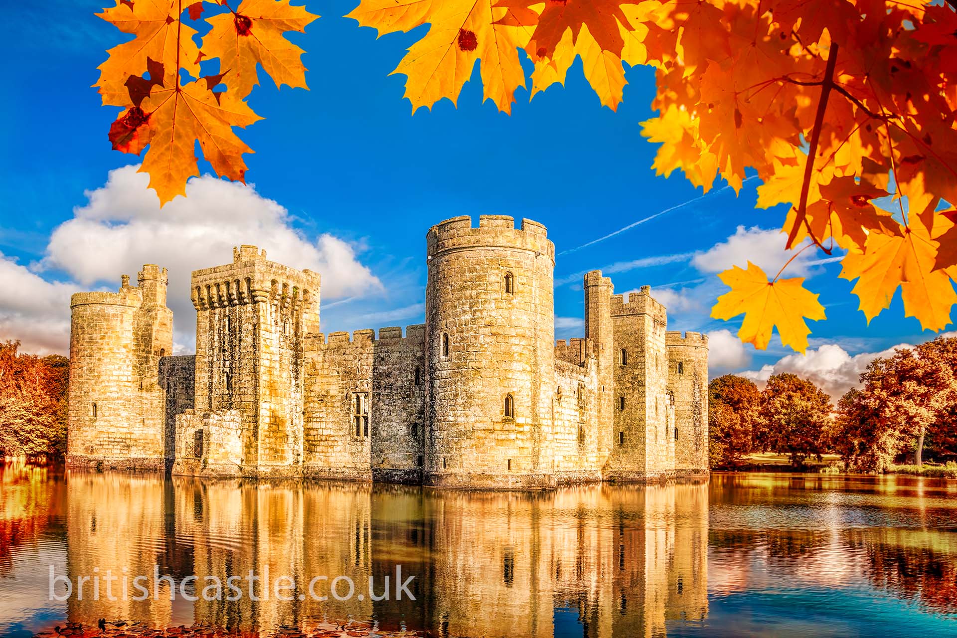 Castles Architecture Bodiam Castle